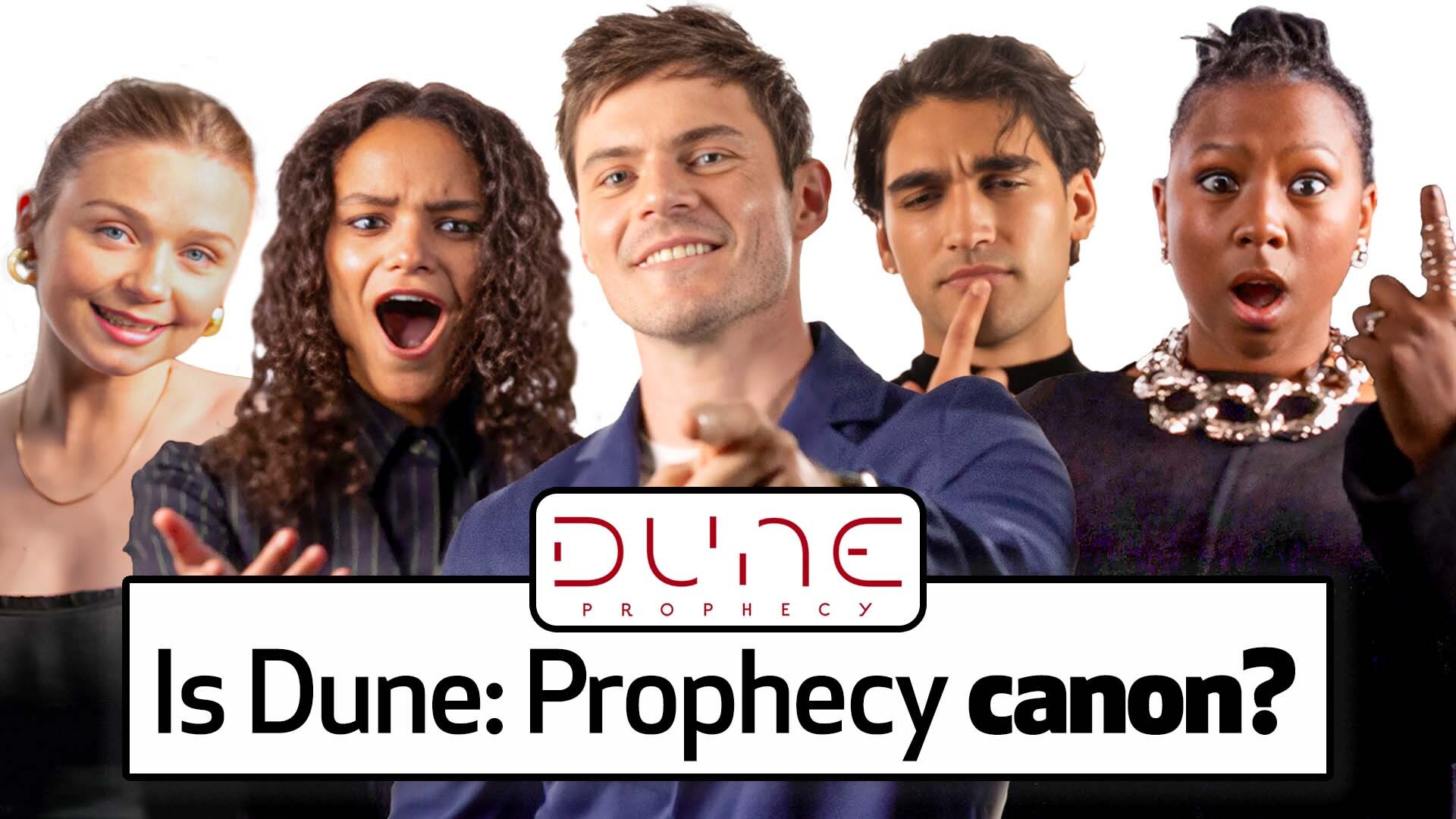 'Dune: Prophecy' cast answer the 50 most searched Dune questions