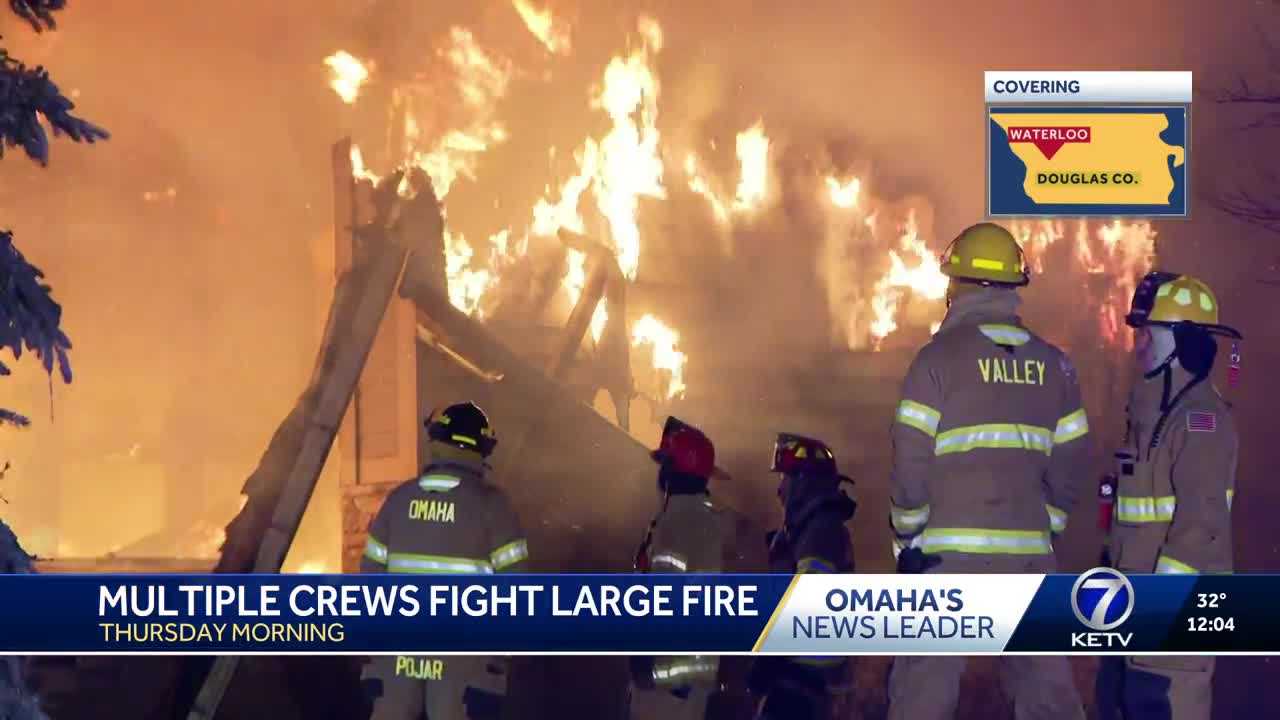 Waterloo home completely destroyed by early morning fire