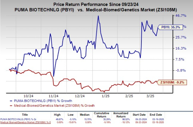 Puma Biotechnology Stock Rises 35% in 6 Months: Here's Why