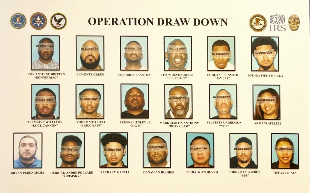 LA Crips leader and music exec Big U arrested by the feds for slew of ...