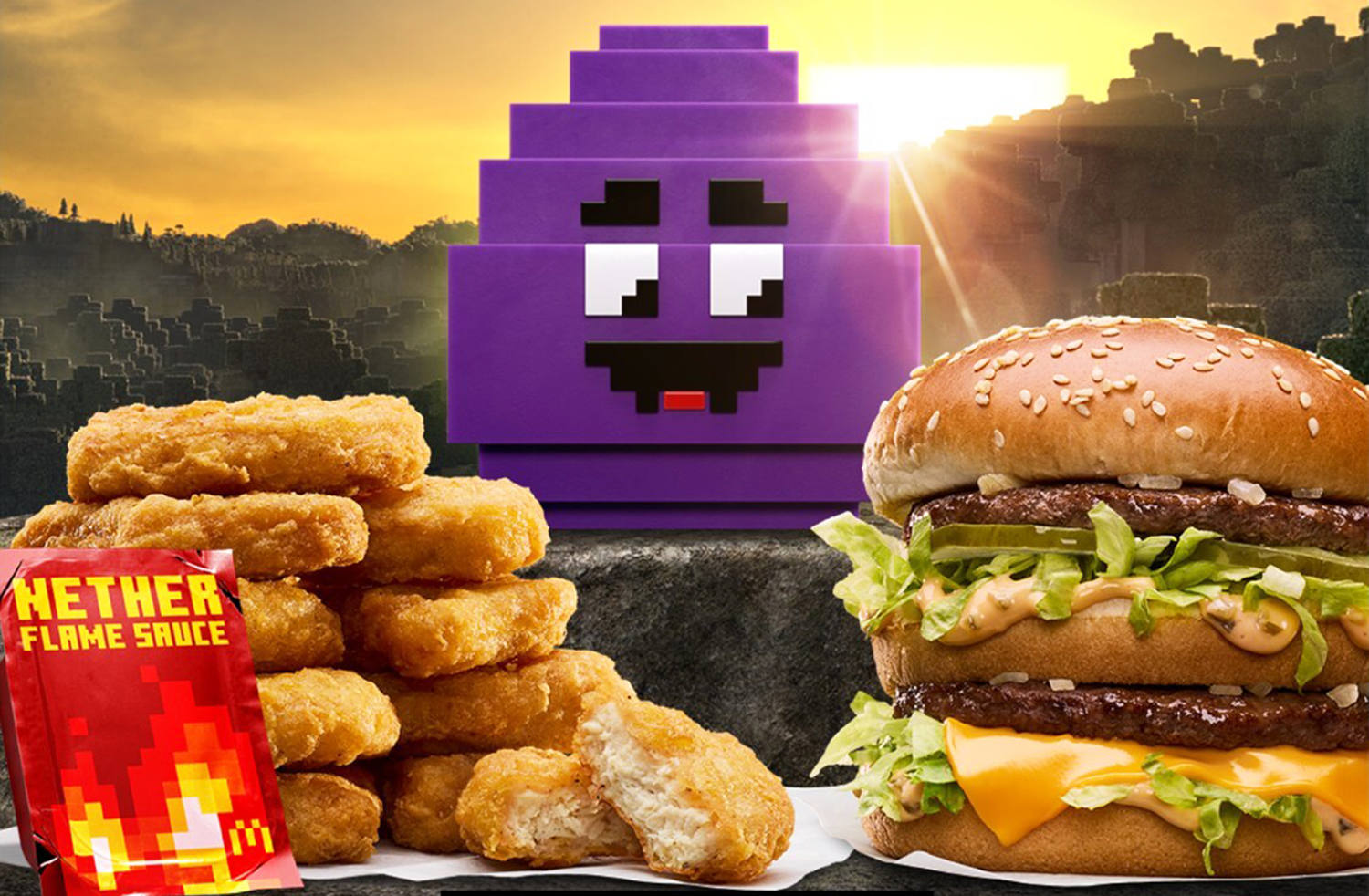 McDonald’s new Minecraft meal comes with a limited-edition hot sauce