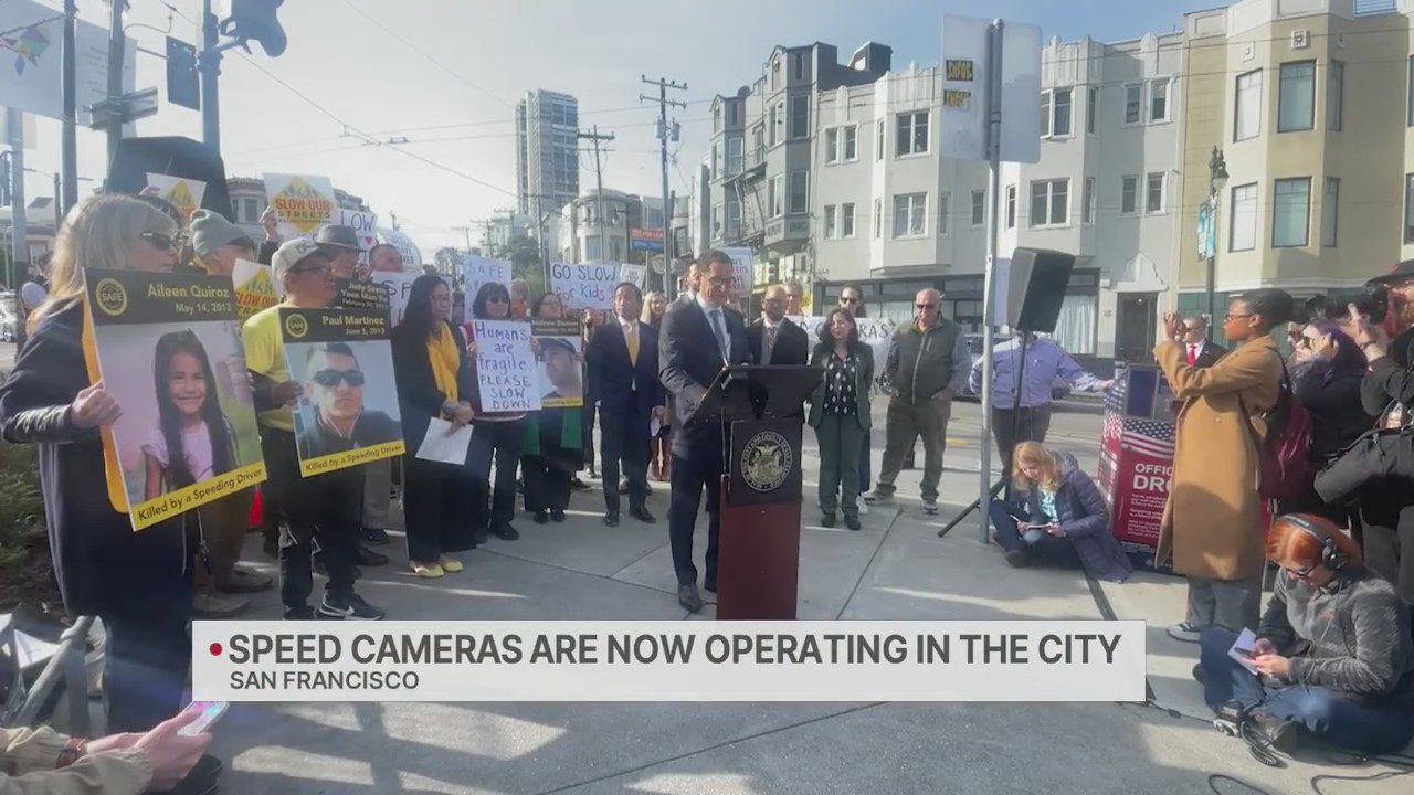 San Francisco speed cameras launch Thursday