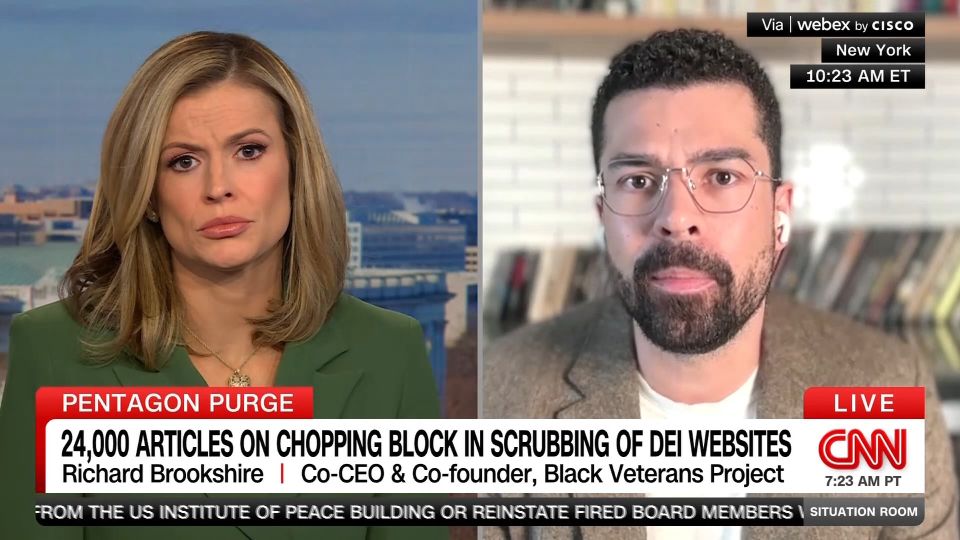 Co-founder of Black Veterans Project slams Trump administration for DEI ...