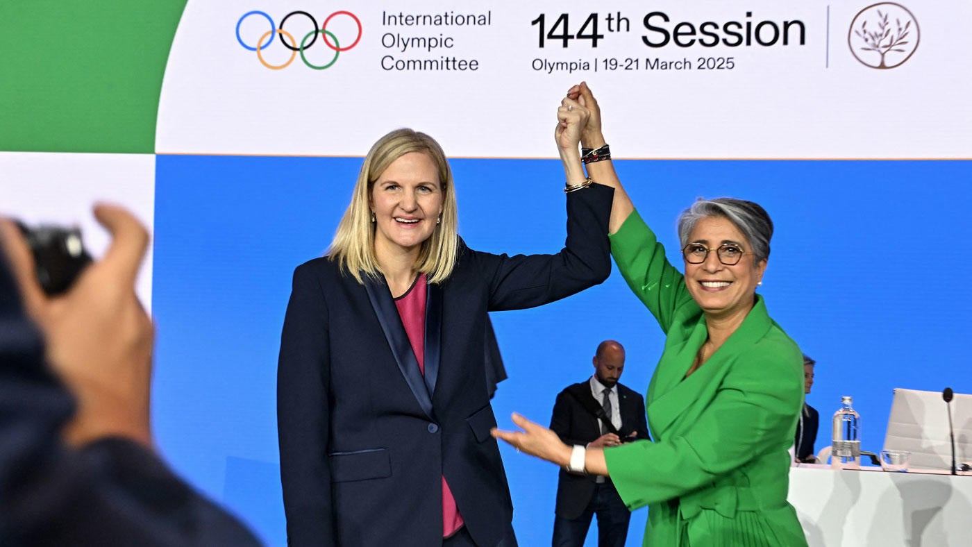 IOC elects first woman president as Kirsty Coventry takes over for ...