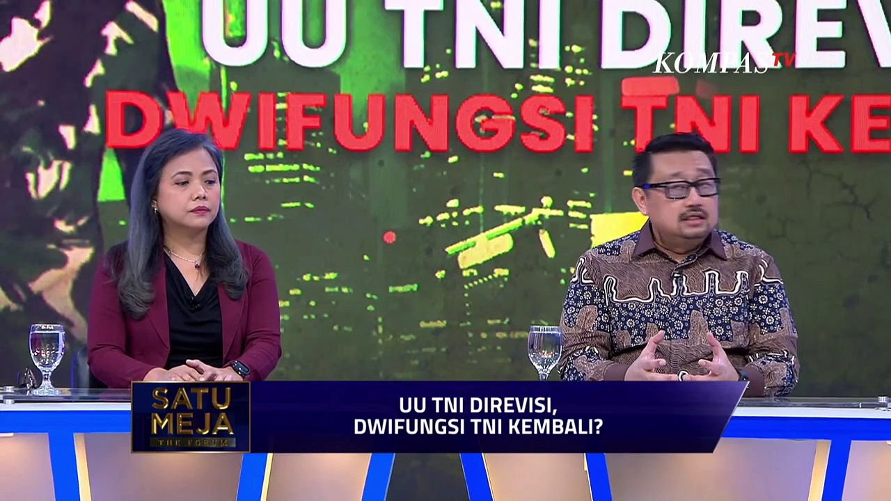 [FULL] Revisi UU TNI Disahkan! Pakar Hukum hingga DPR Buka Suara soal ...