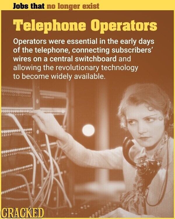 14 Unusual Jobs That Faded Off Into Obscurity