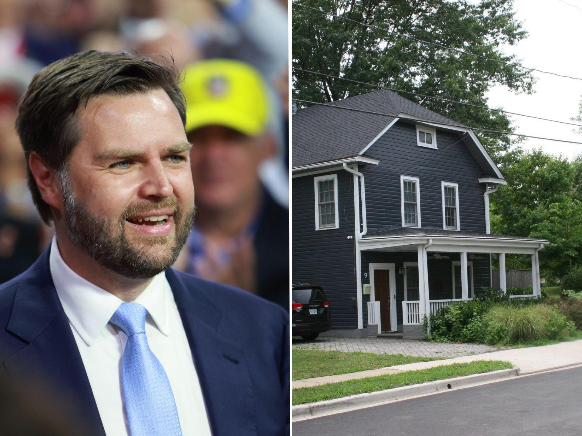 JD Vance sold his house in the DC suburbs for $228,000 more than he paid
