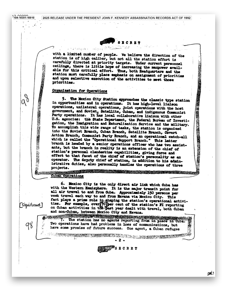 CIA secrets and exposed agents: See unredacted details from the JFK files