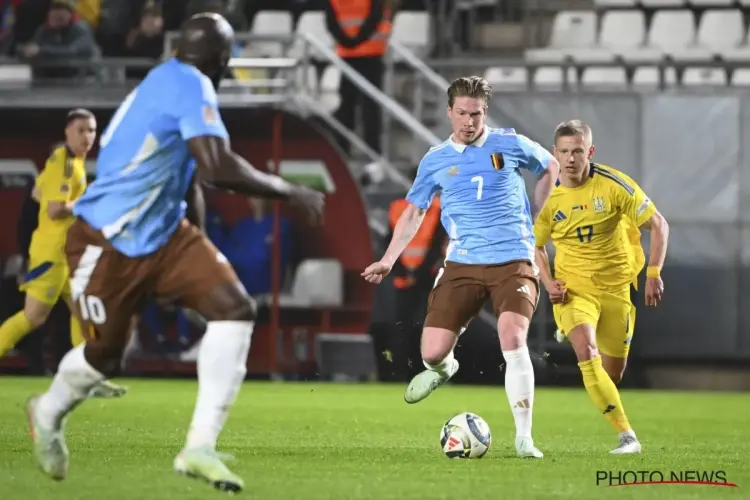 C'est reparti comme en 2024 : les notes des Diables Rouges après le ...