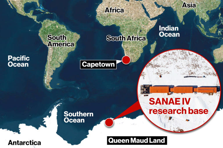 Scientist who just returned from Antarctic SANAE IV base where assault ...