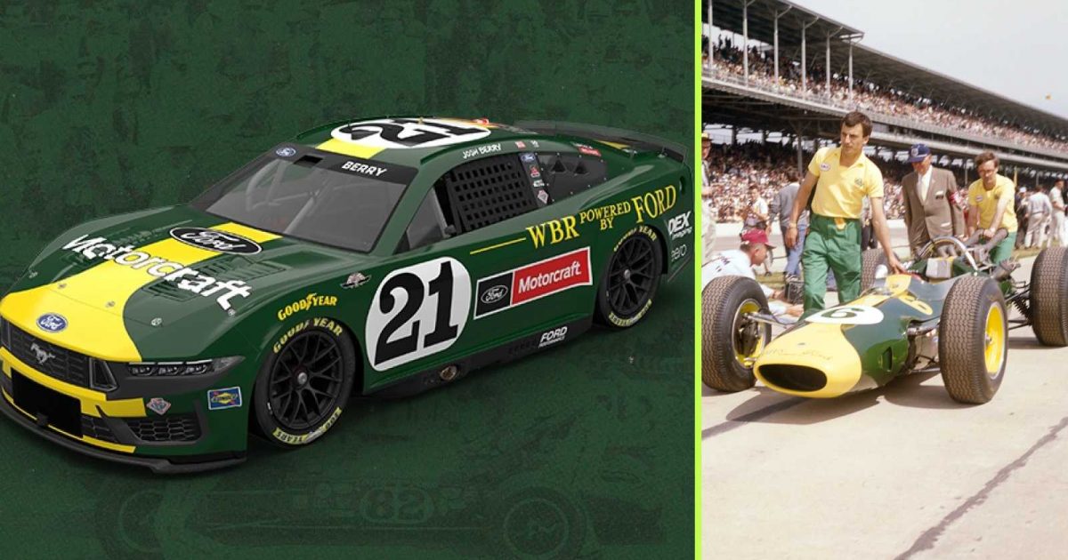 ‘It’s beautiful!’ – The stunning Lotus-inspired livery from NASCAR’s ...