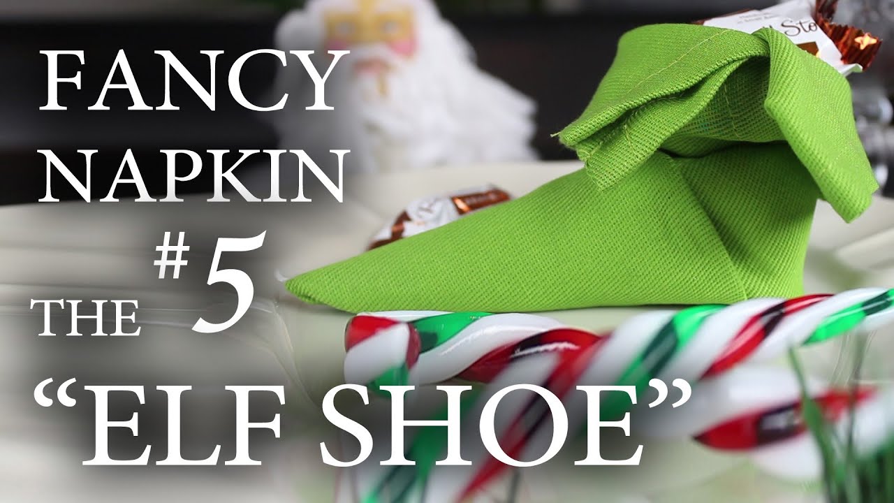 The Elf Shoe Napkin Fold: Origins and How-To