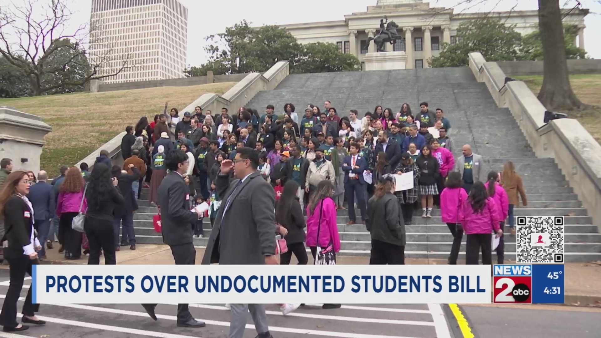 Lawmakers expect more protests over TN bill impacting undocumented students