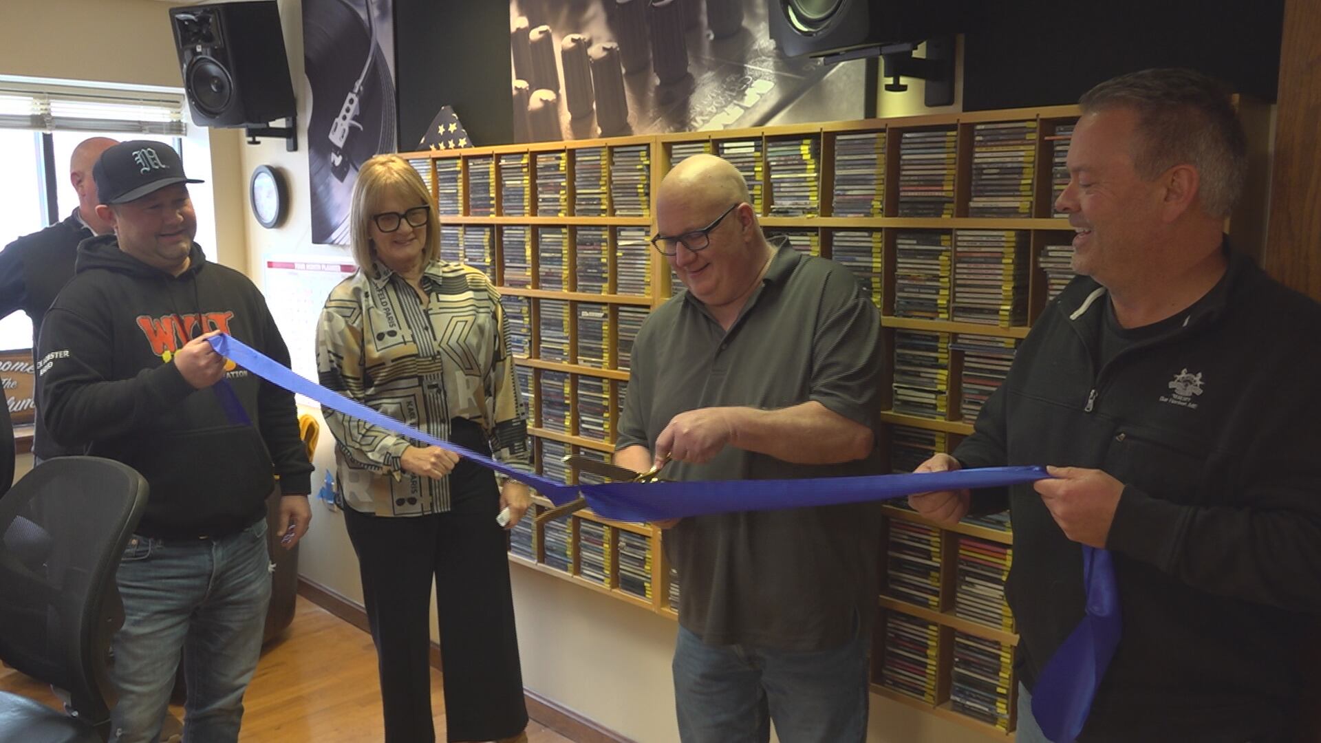 WKIT cuts ribbon at new home