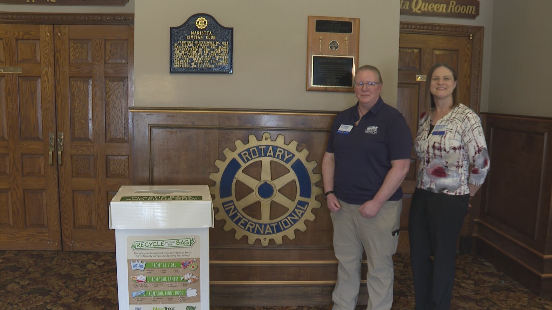 Marietta Rotary Club complete the NexTrex Challenge