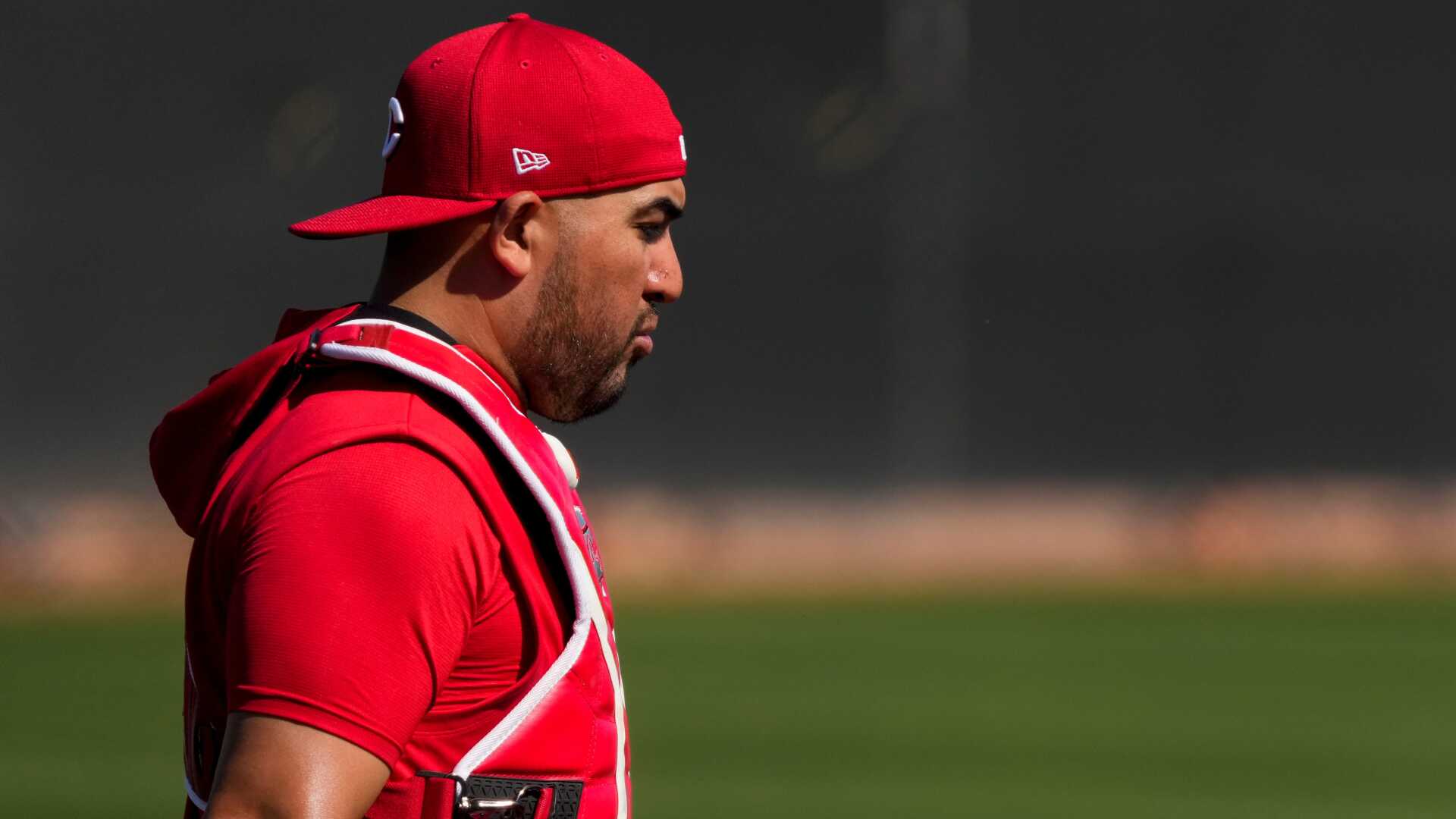 Reds, newly acquired catcher Jose Trevino agree to three-year contract ...