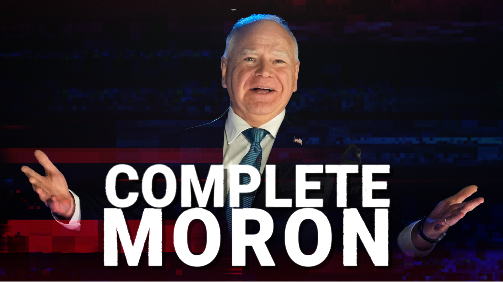 'Complete moron': CNN panellist destroys failed VP candidate Tim Walz