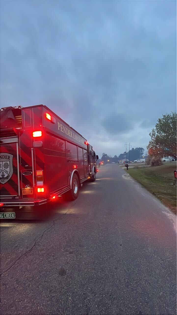 Local fire departments and N.C. Forest Service responds to large woods ...