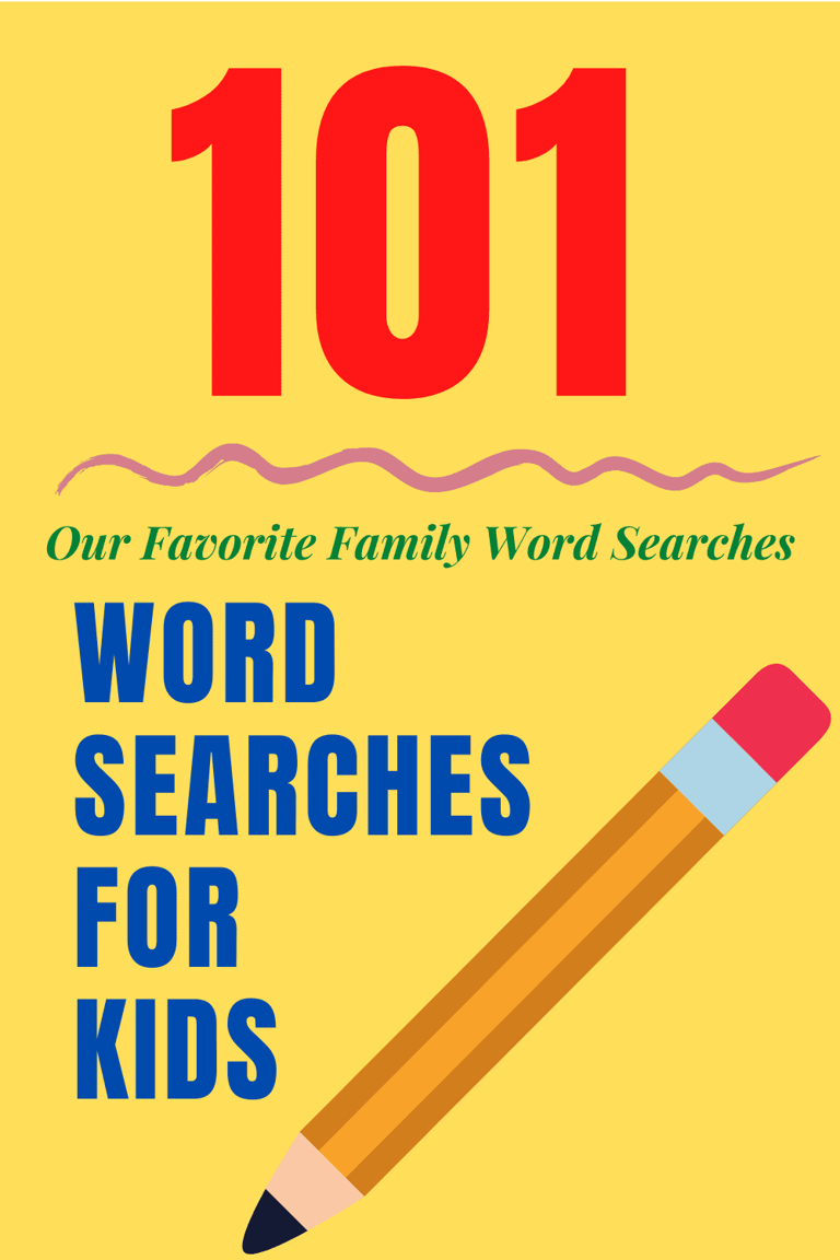 101+ Word Search Puzzles