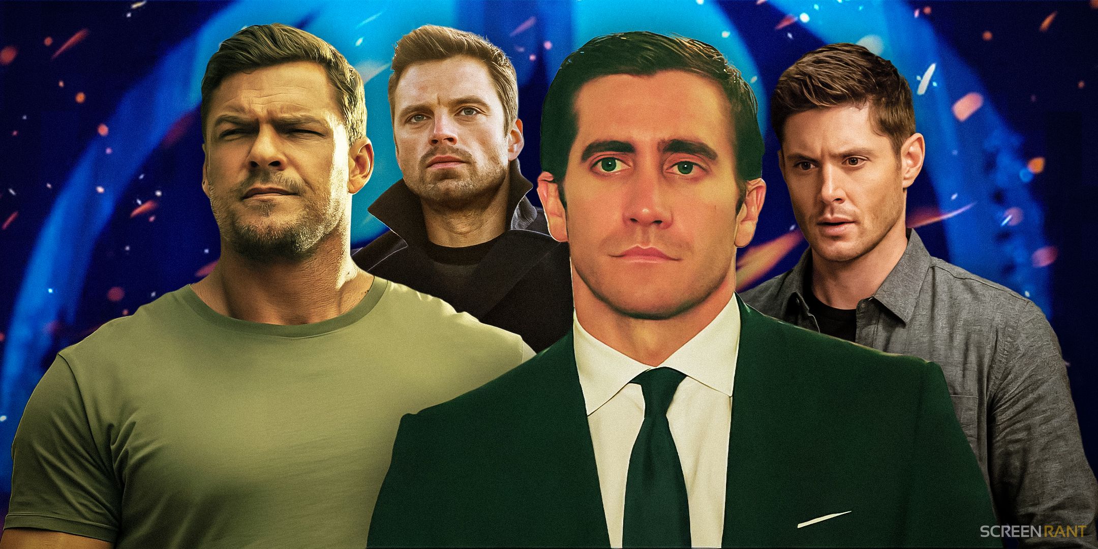 Jensen Ackles, Sebastian Stan, Alan Ritchson & Jake Gyllenhaal Look ...