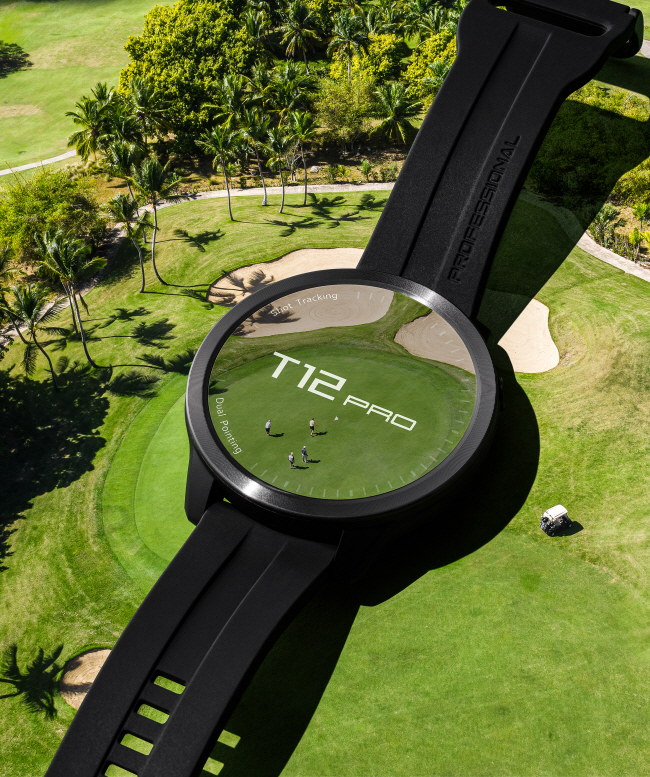 AI활용한 실시간 코스분석… 골프워치 ‘T12 PRO’ 출시