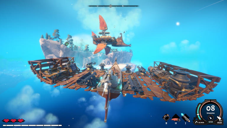 In this airship-building survival game, I faced an enemy worth punching ...
