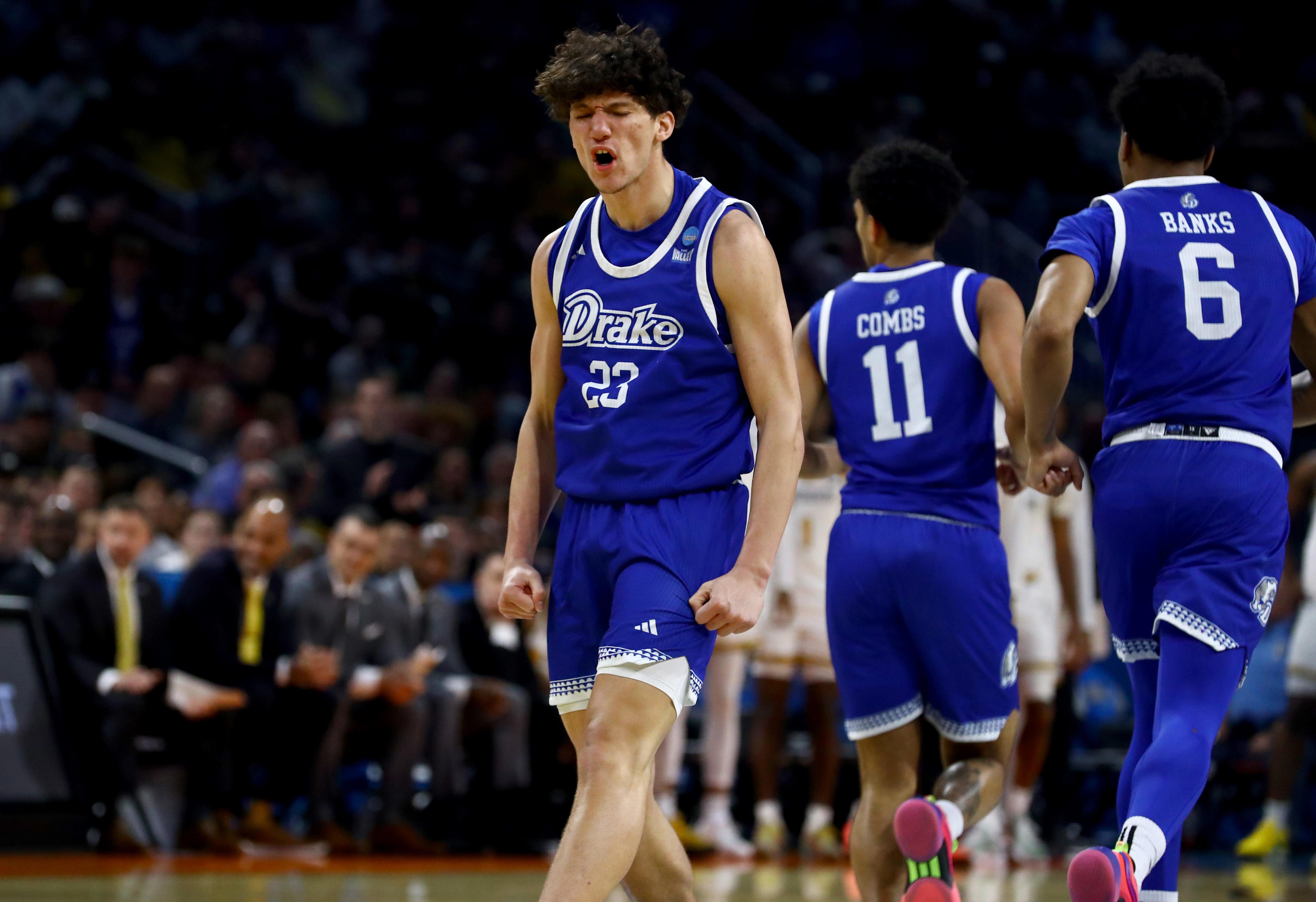 Drake basketball defeats Missouri in an NCAA Tournament first-round matchup