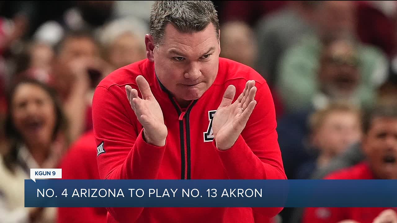 Arizona to play Akron in the Round of 64