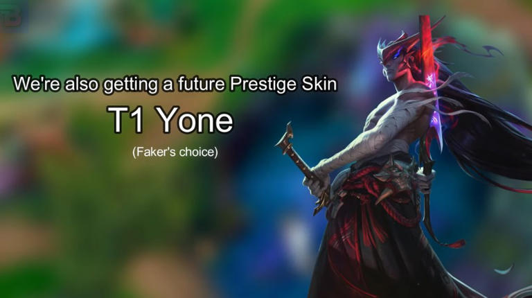 外媒：Faker的S14冠军皮肤为永恩，将拥有FMVP至臻永恩