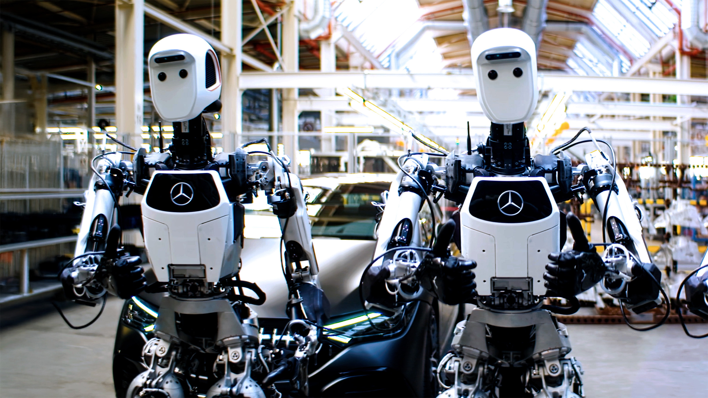 Mercedes Puts Humanoid Robots To Work At Berlin Production Site