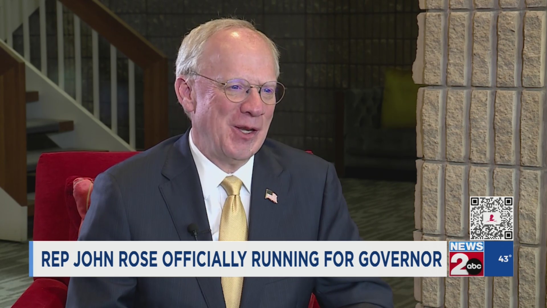 Rep. John Rose officially running for TN governor