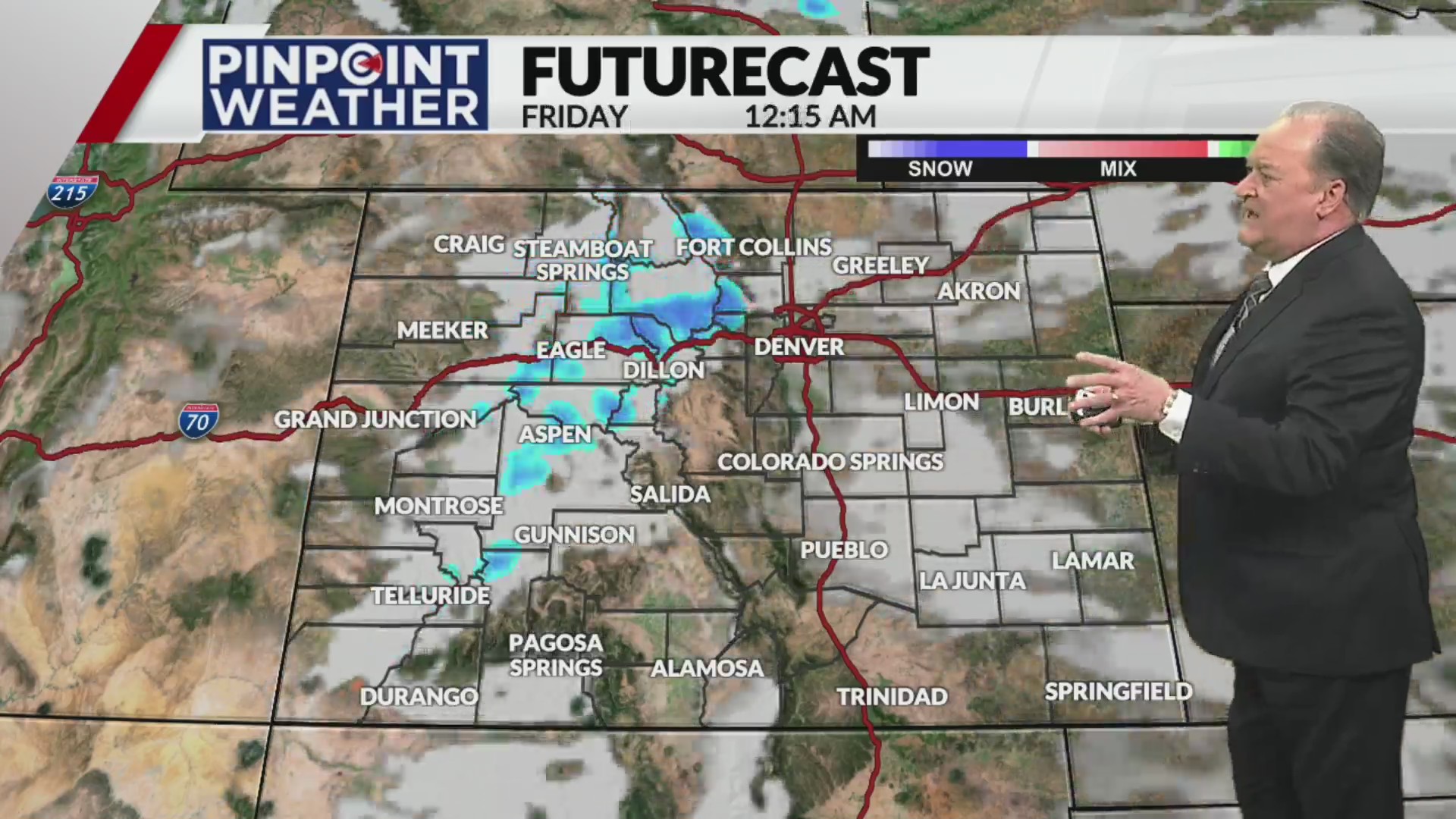 Denver weather: Seasonal end to the week ahead of much warmer temperatures