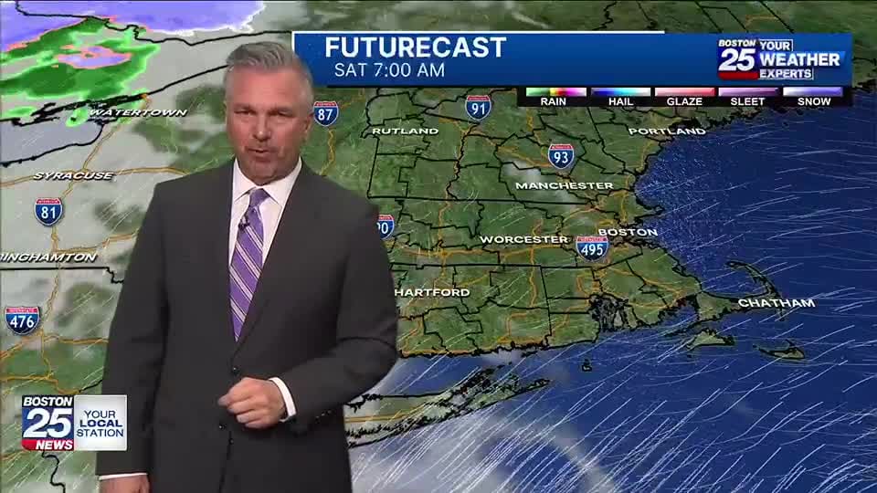 Boston 25 Thursday Late Night Weather Forecast