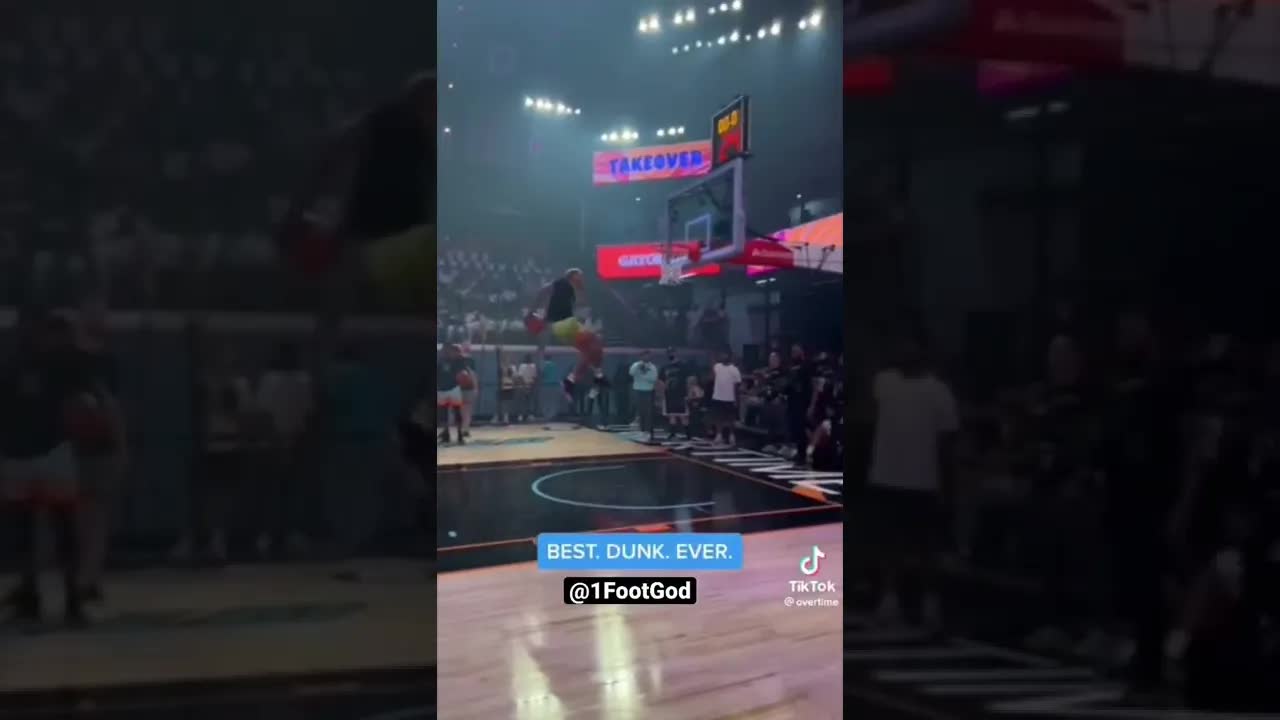 Incredible Dunks! 1FootGod at Overtime Elite