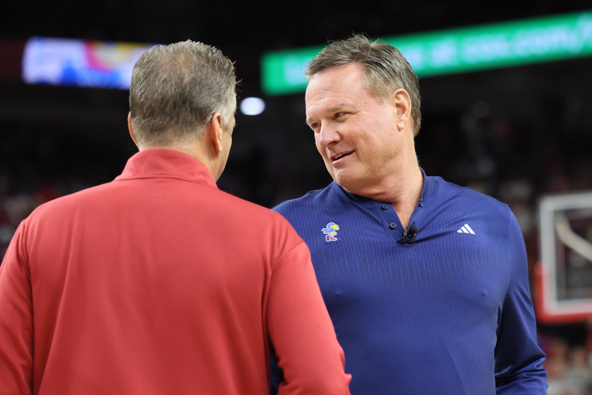 Postgame Handshake Between John Calipari, Bill Self Turns Heads