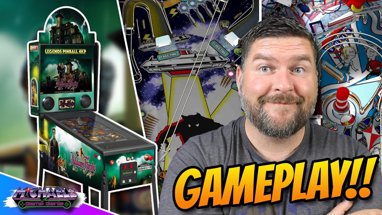AtGames Legends Pinball 4KP Gameplay First Look!