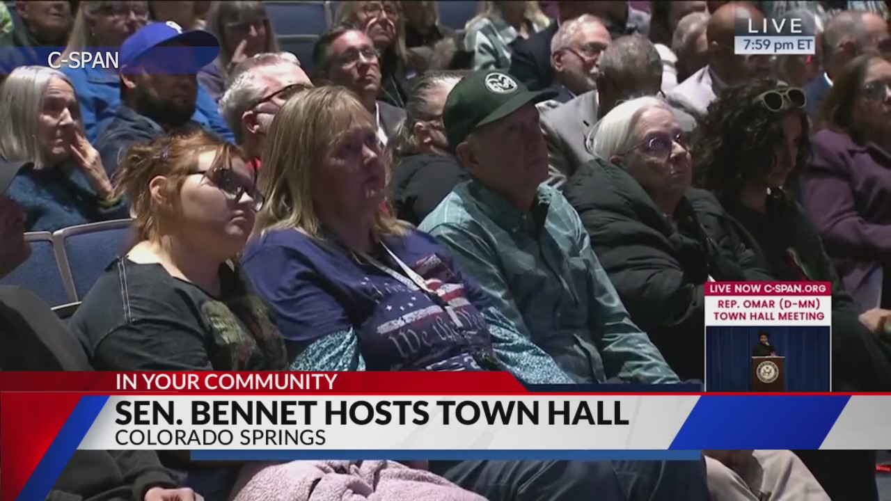 Senator Bennet hosts town hall in Colorado Springs