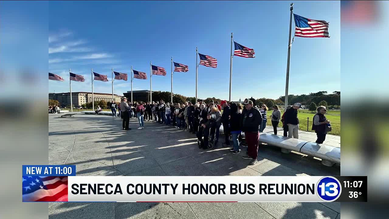 Seneca County Honor Bus reunion