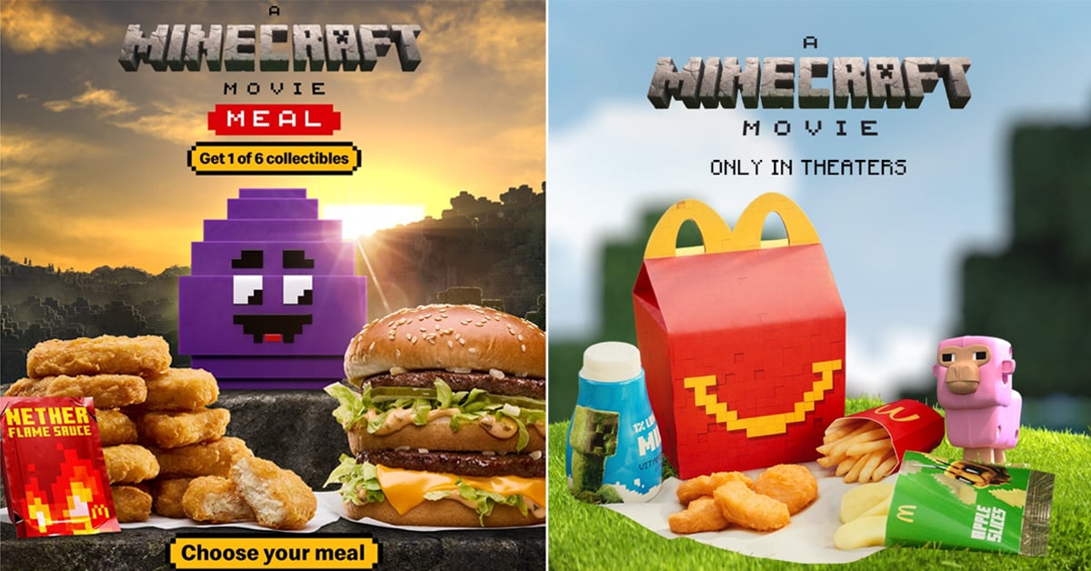 McDonald’s Launches Minecraft-Themed Happy Meals