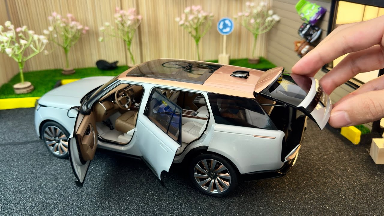 Unboxing Range Rover 1 18 Scale Diecast Model Car