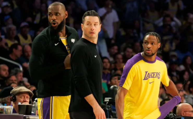 “His playmaking has improved the most”: JJ Redick praises Bronny James ...