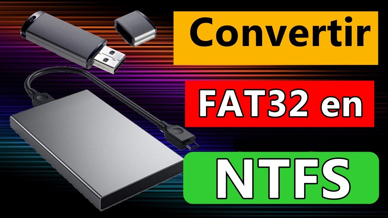 Comment Convertir un Disque FAT32 en NTFS