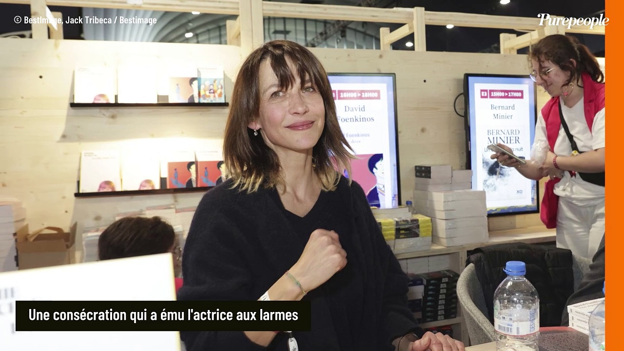 Sophie Marceau comme on l’a rarement vue : les yeux rougis, l’actrice ...