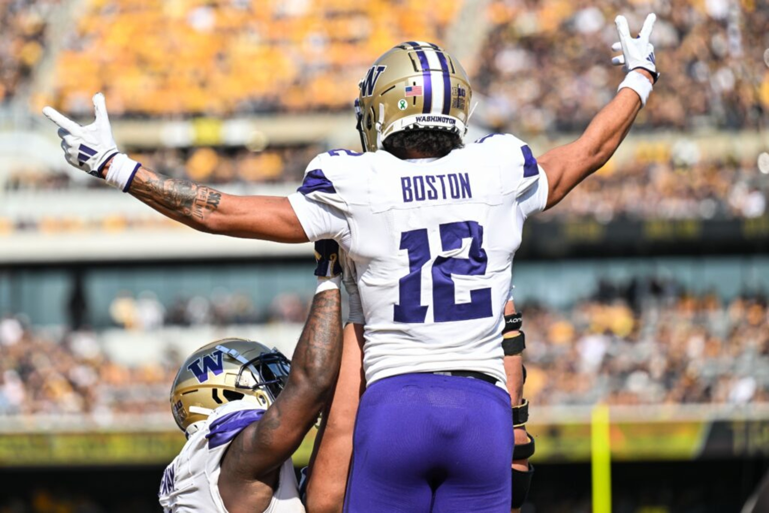 Replenished Receiver Room for Washington at Spring Practice