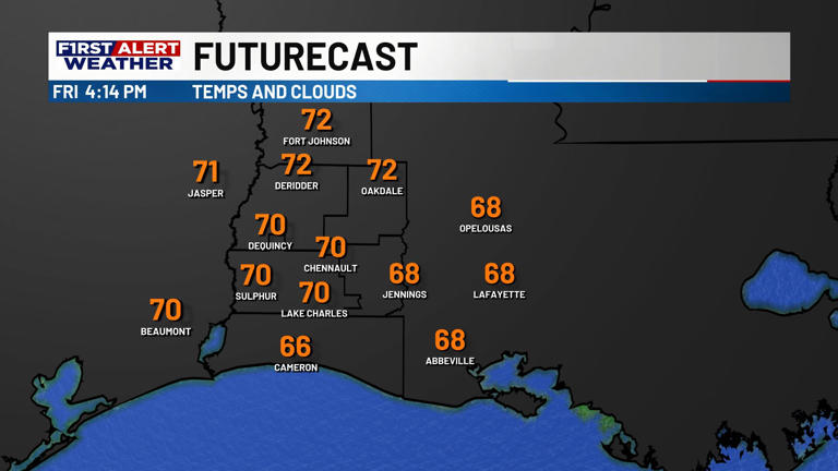 FIRST ALERT FORECAST: Patchy frost possible Friday morning, warmer this ...