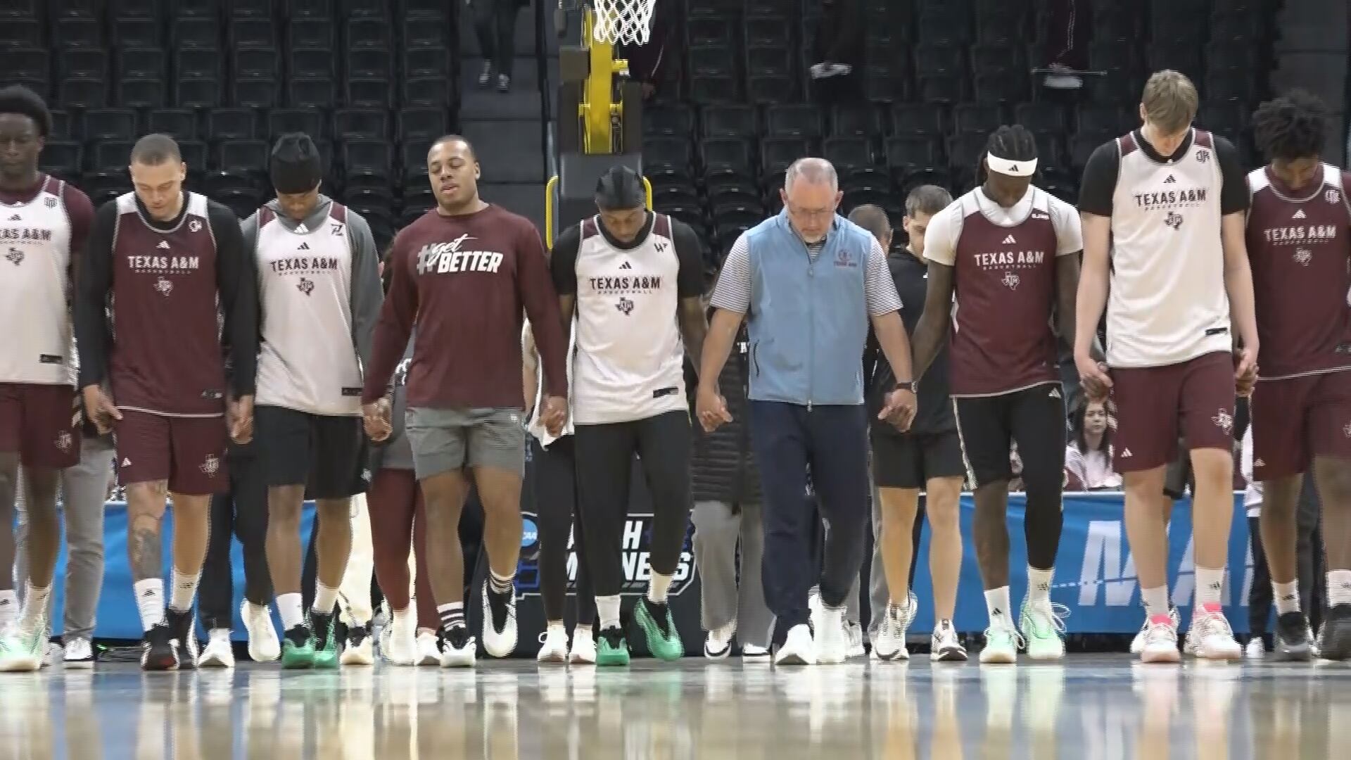 KBTX in Denver: sights and sounds ahead of A&M’s first round match up ...