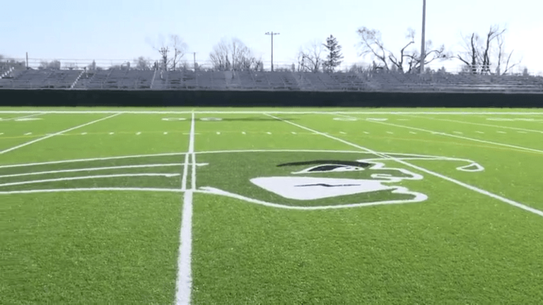 Greenville rebuilds beloved stadium after 2024 tornado