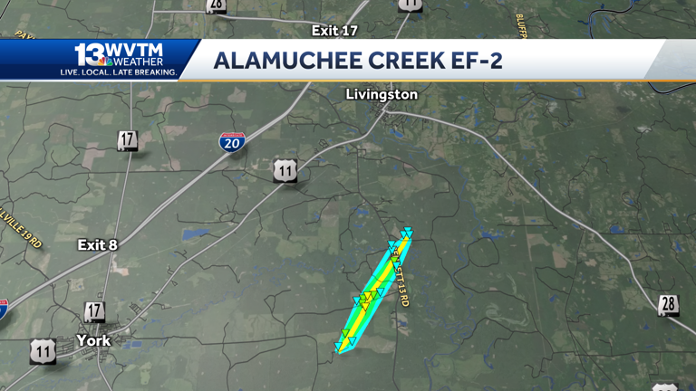 FULL LIST: NWS confirms 15 tornadoes across Alabama during deadly March ...