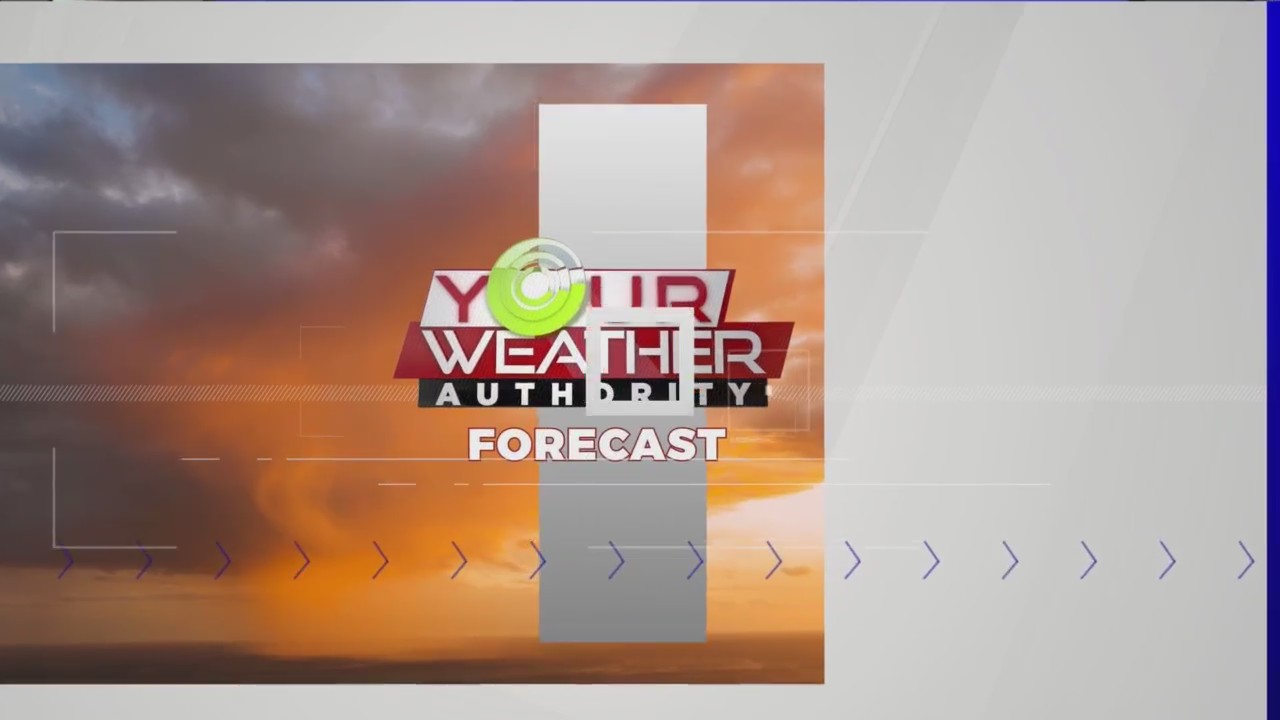 Thursday evening weathercast