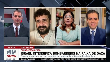 Israel volta a intensificar bombardeios em Gaza; Danilo Vieira analisa